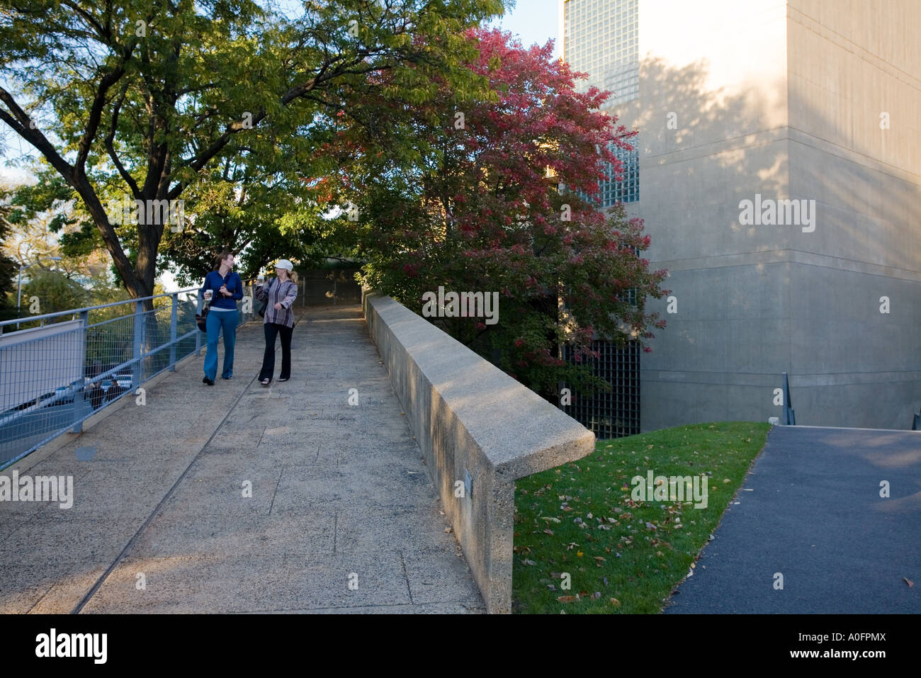 le corbusier only building in the usa in harvard college Stock Photo ...