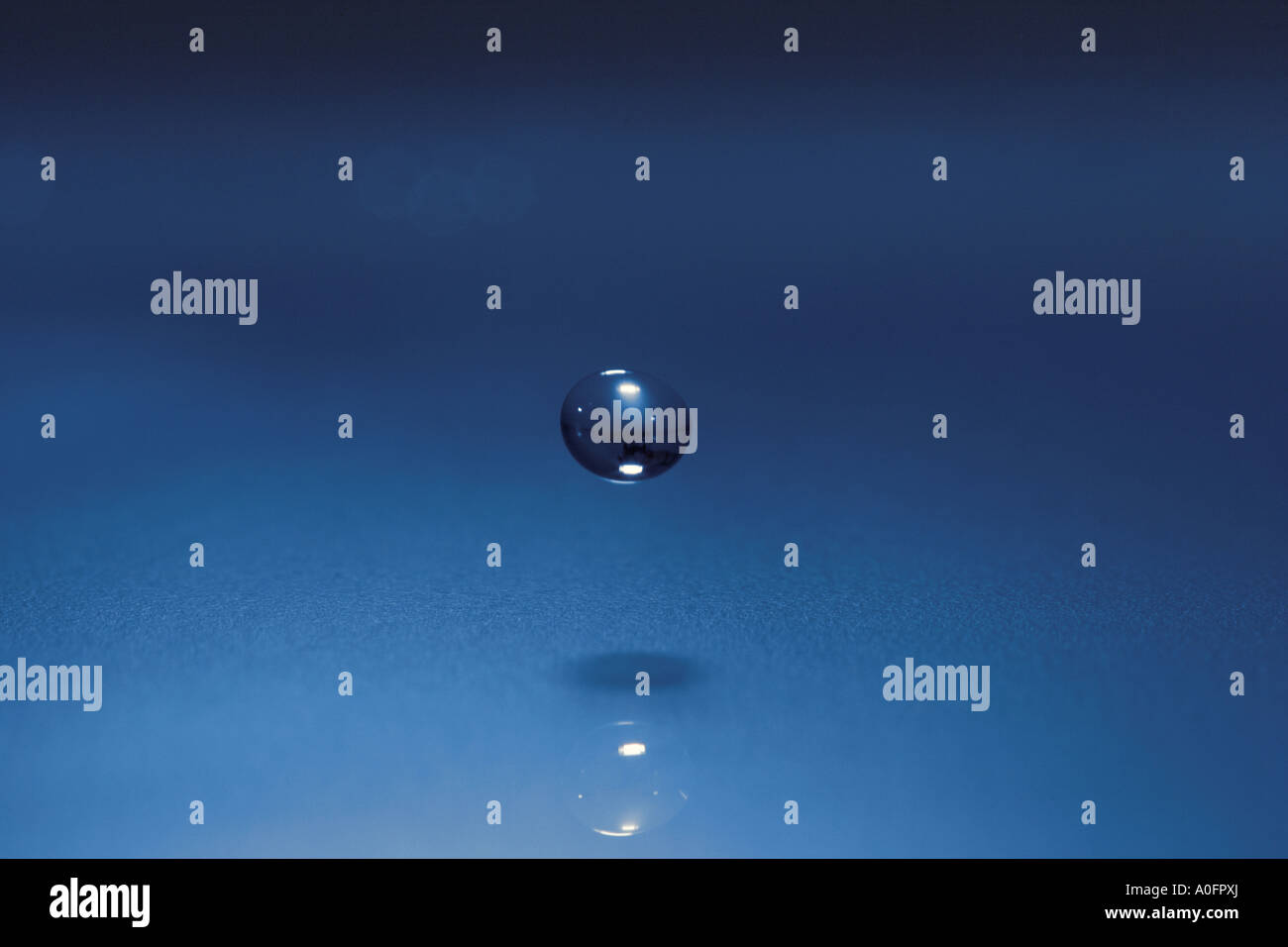 falling drop of water Stock Photo - Alamy