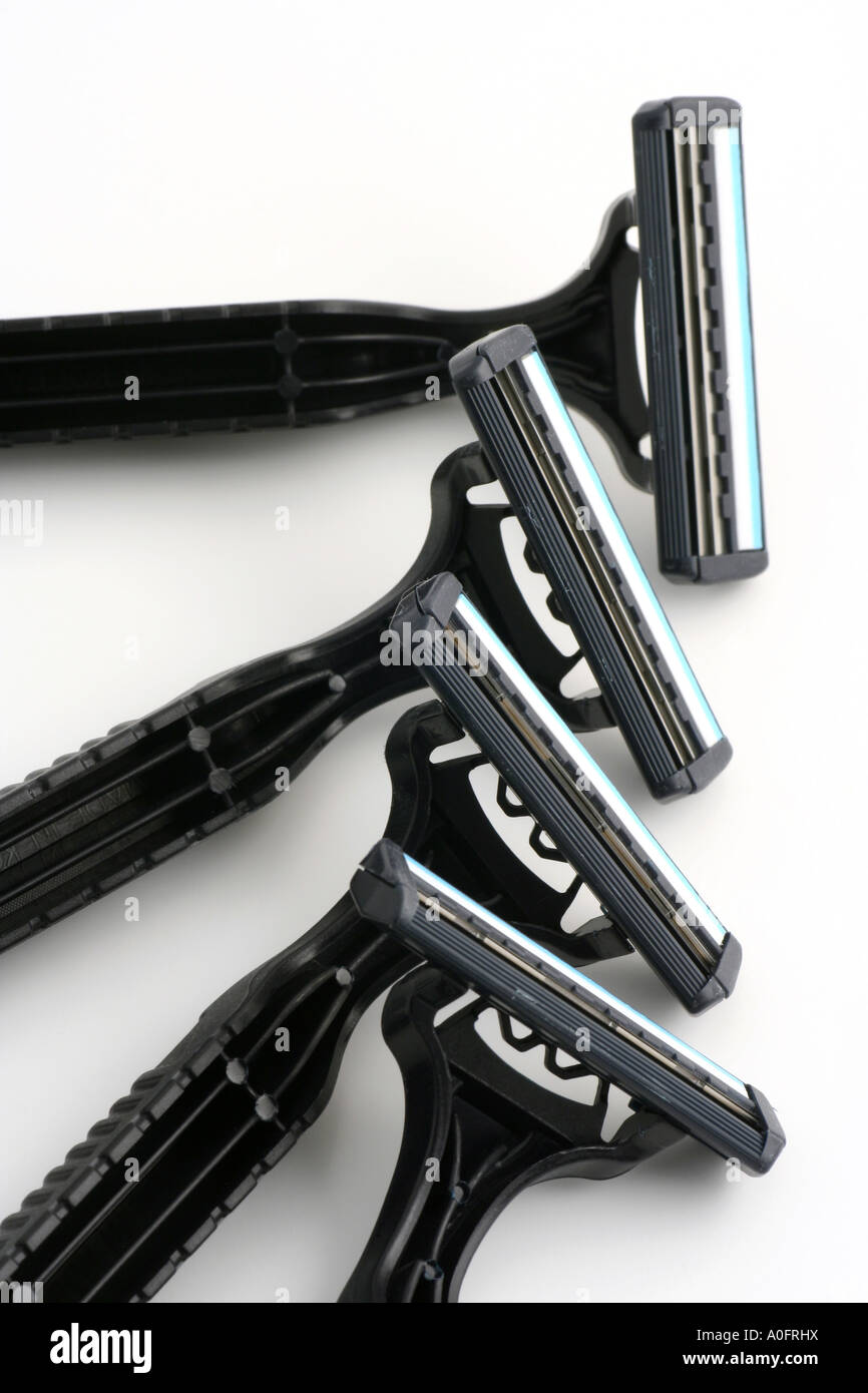 Four blade razor hi-res stock photography and images - Alamy