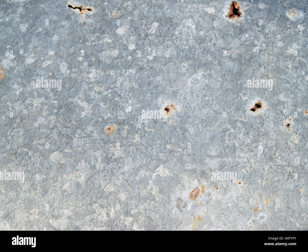 rusty galvanized sheet texture Stock Photo - Alamy