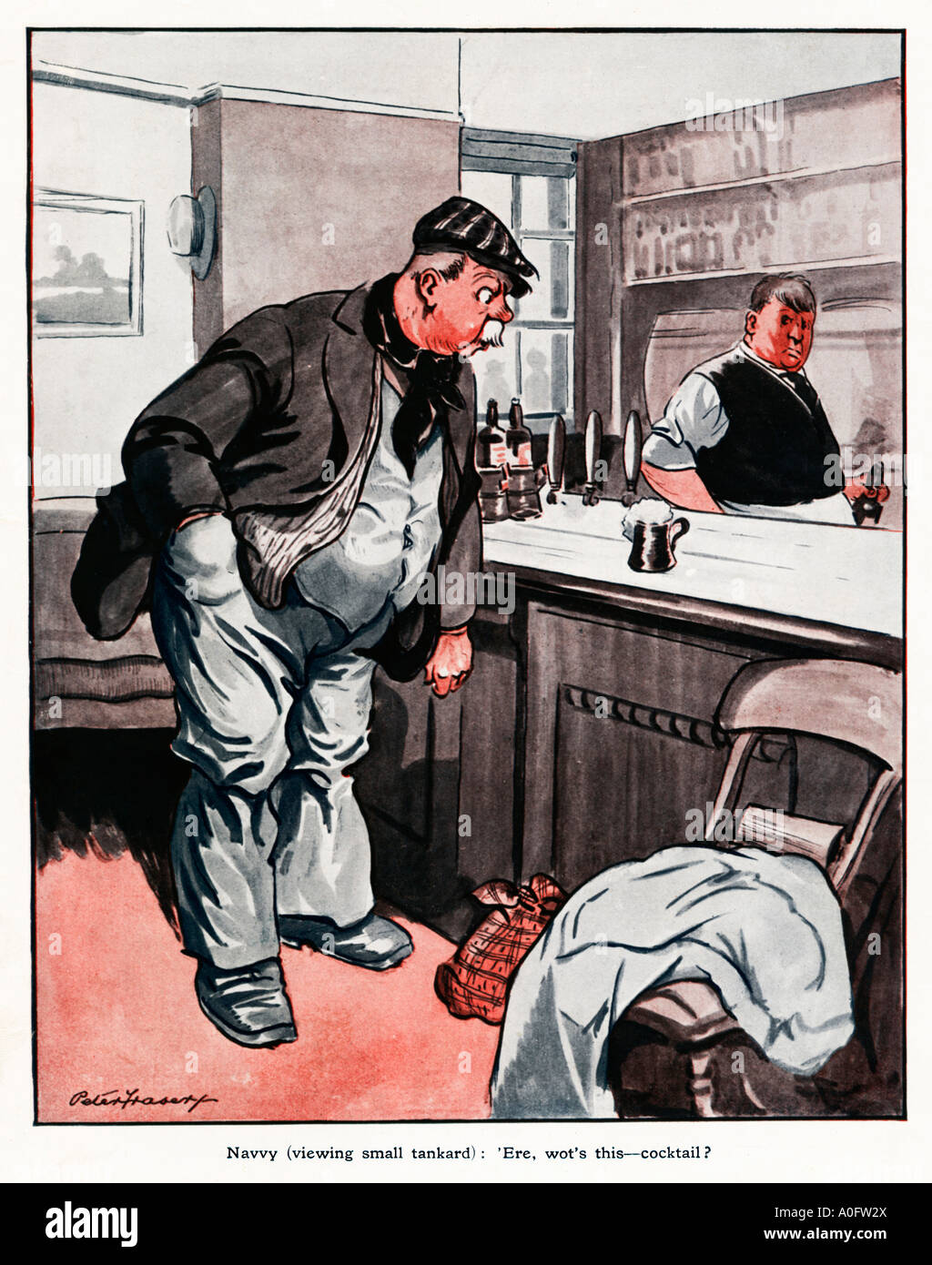 Cartoon pub hi-res stock photography and images - Alamy