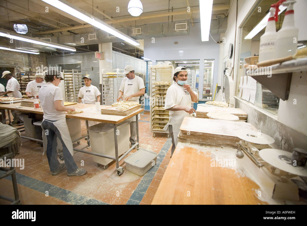 bakery inside chelsea market Stock Photo - Alamy