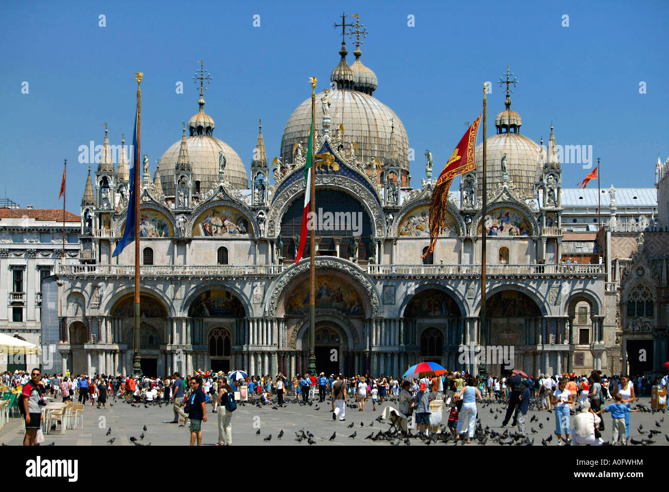 Basilica San Marco Venice Italy Stock Photo - Alamy