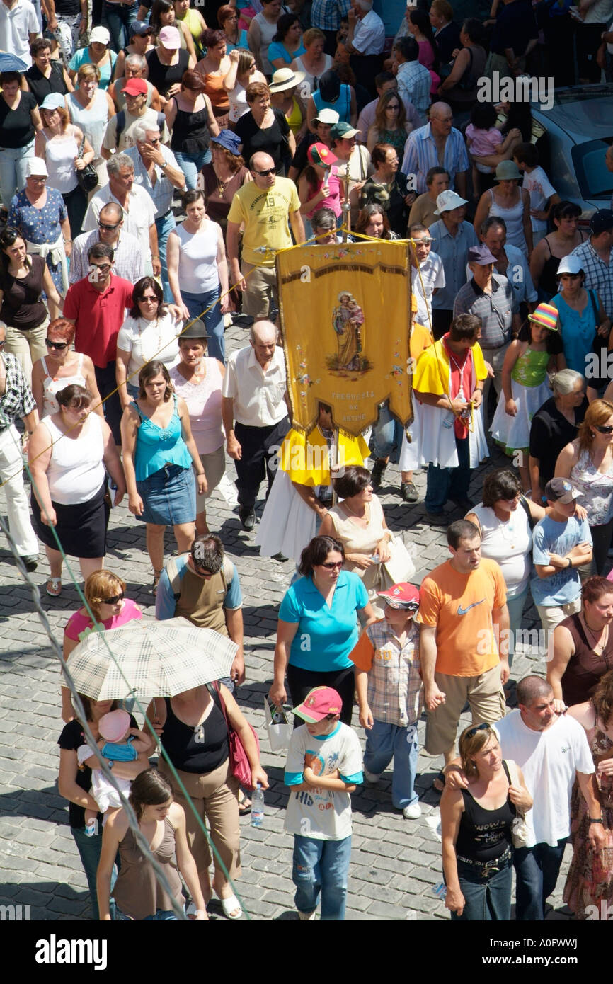 People walking in a religious procession Stock Photo - Alamy