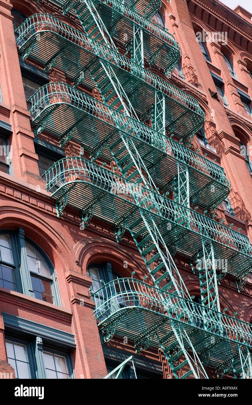 traditional new york architecture red stone building with copper green ...