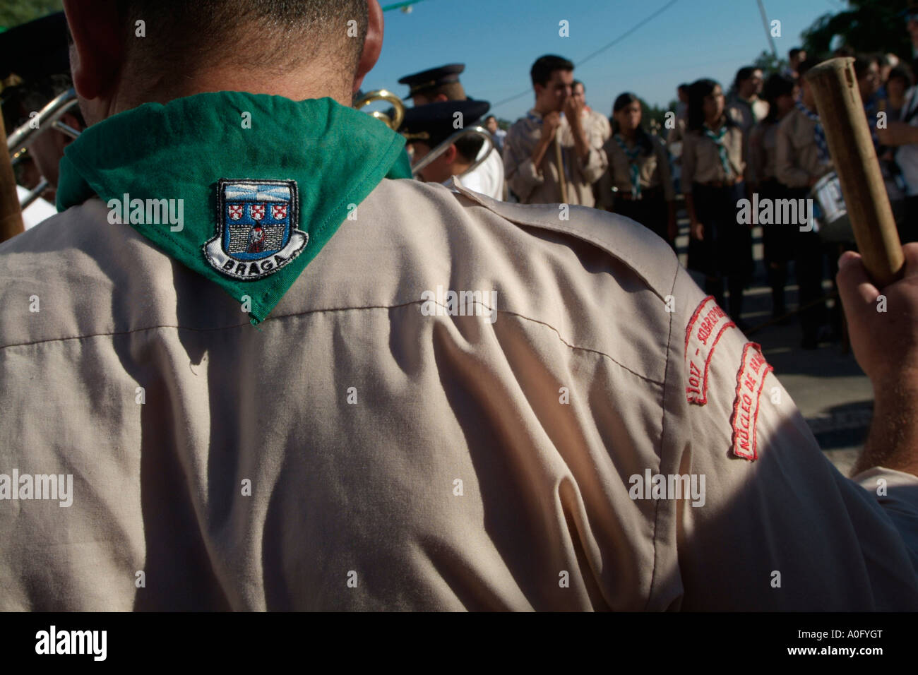 A portuguese Scout Stock Photo - Alamy