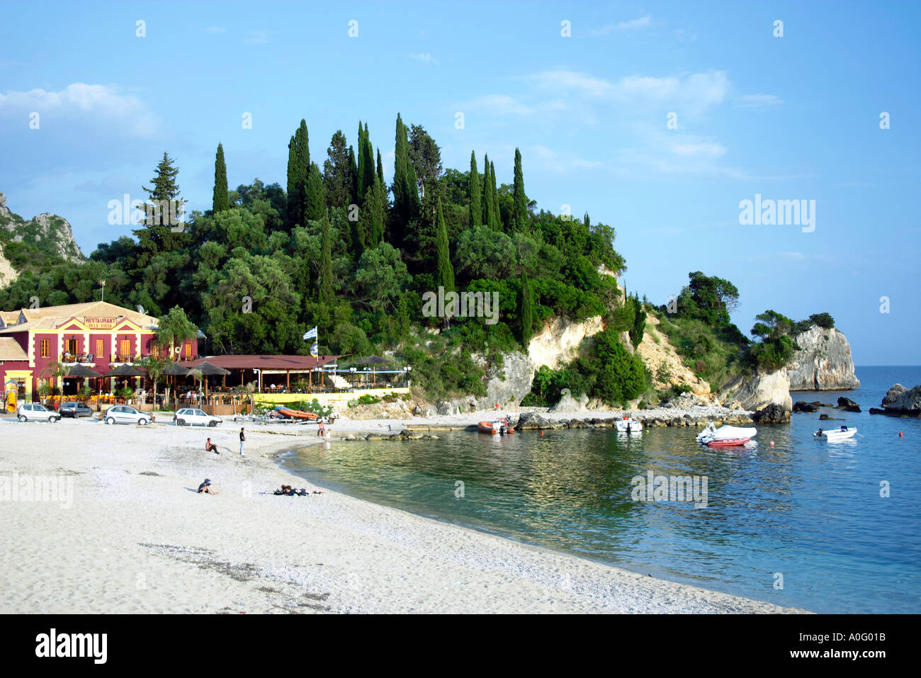 Parga Beach Greece Stock Photo - Alamy