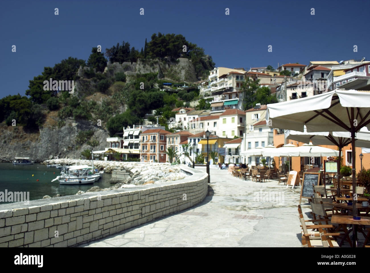 Parga Greek Mainland Greece Stock Photo - Alamy