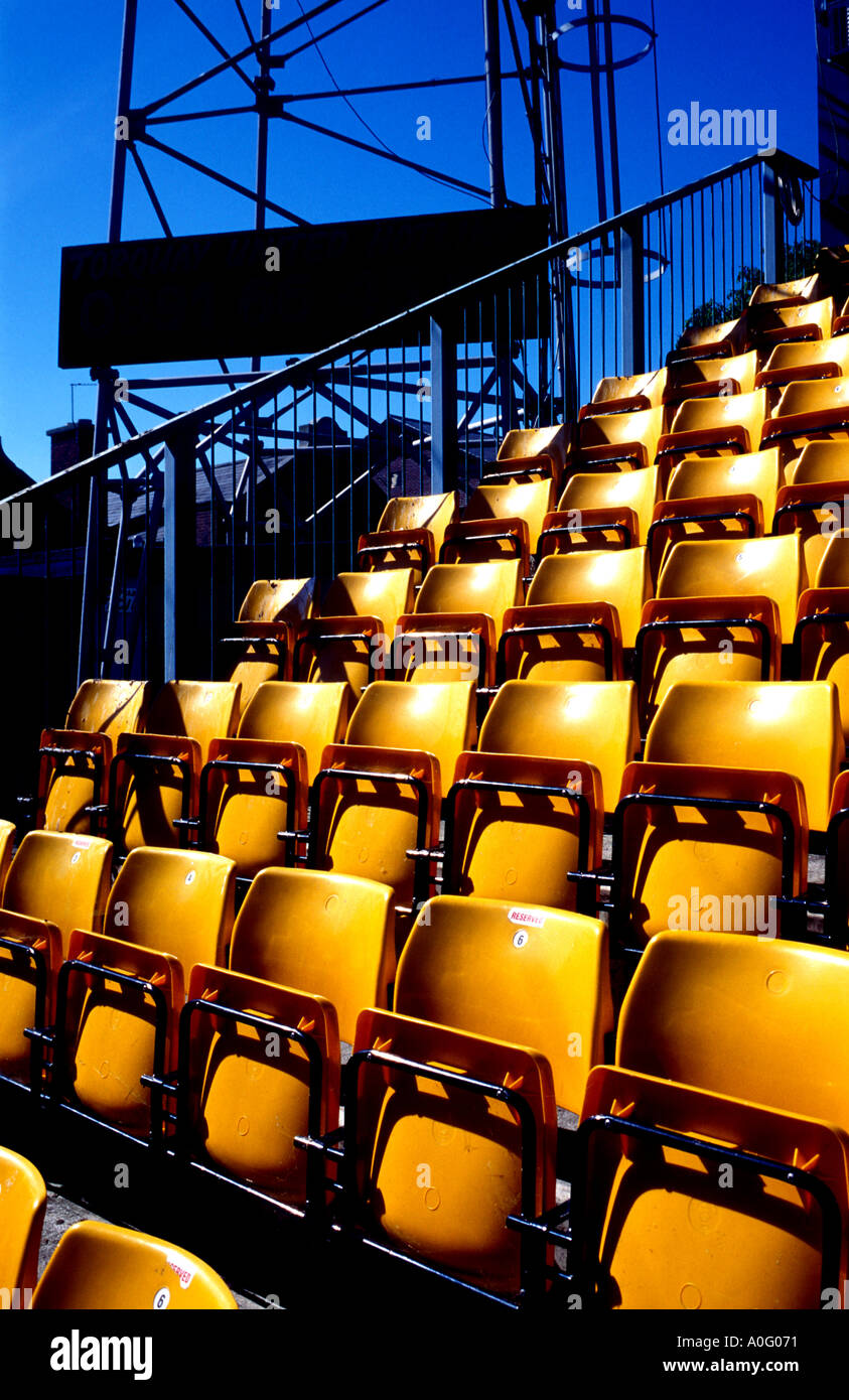 Rail seats football hi-res stock photography and images - Alamy