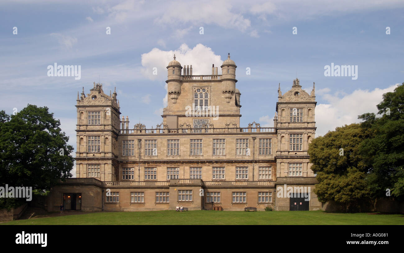 Wollaton Hall home of the Willoughby s built I the reign of Elizabeth ...