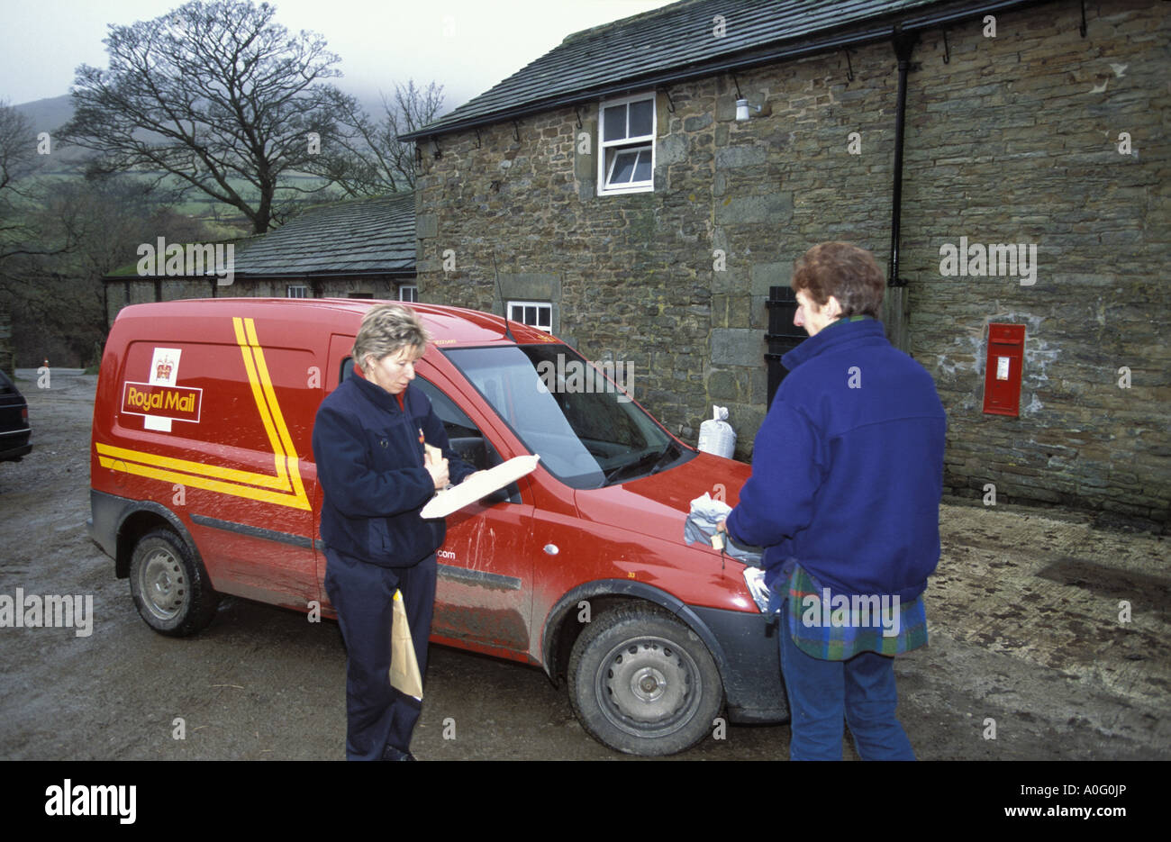 The post arrives and is indeed collected from Upper Booth Farm Edale in ...