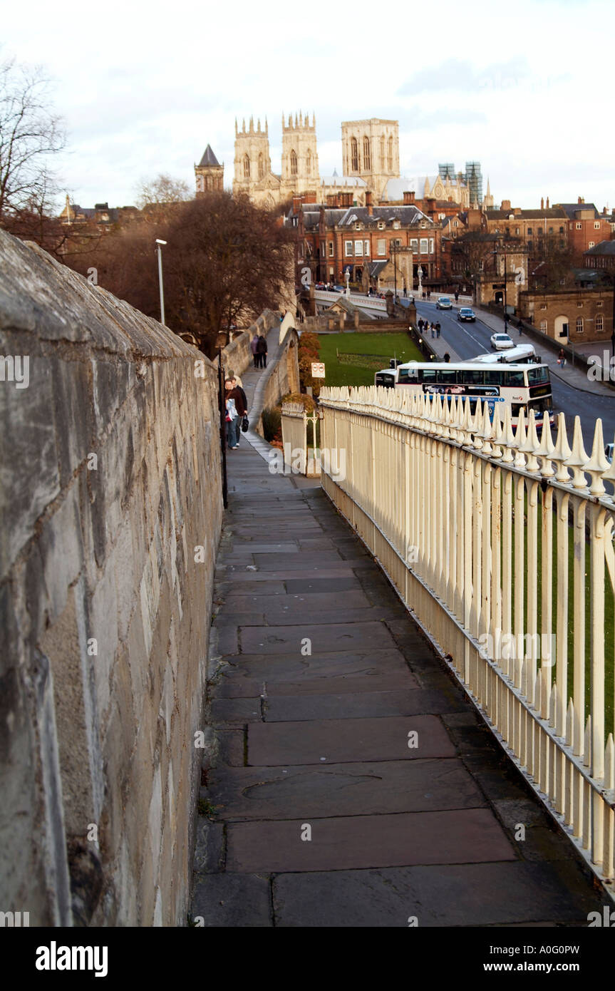 york, city, walls, north, yorkshire, northern, england, roman, viking ...