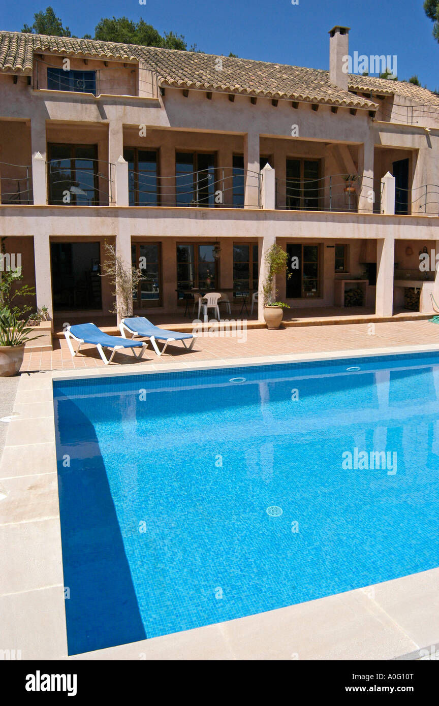 Pool pools water mediterranean spanish holiday hi-res stock photography ...