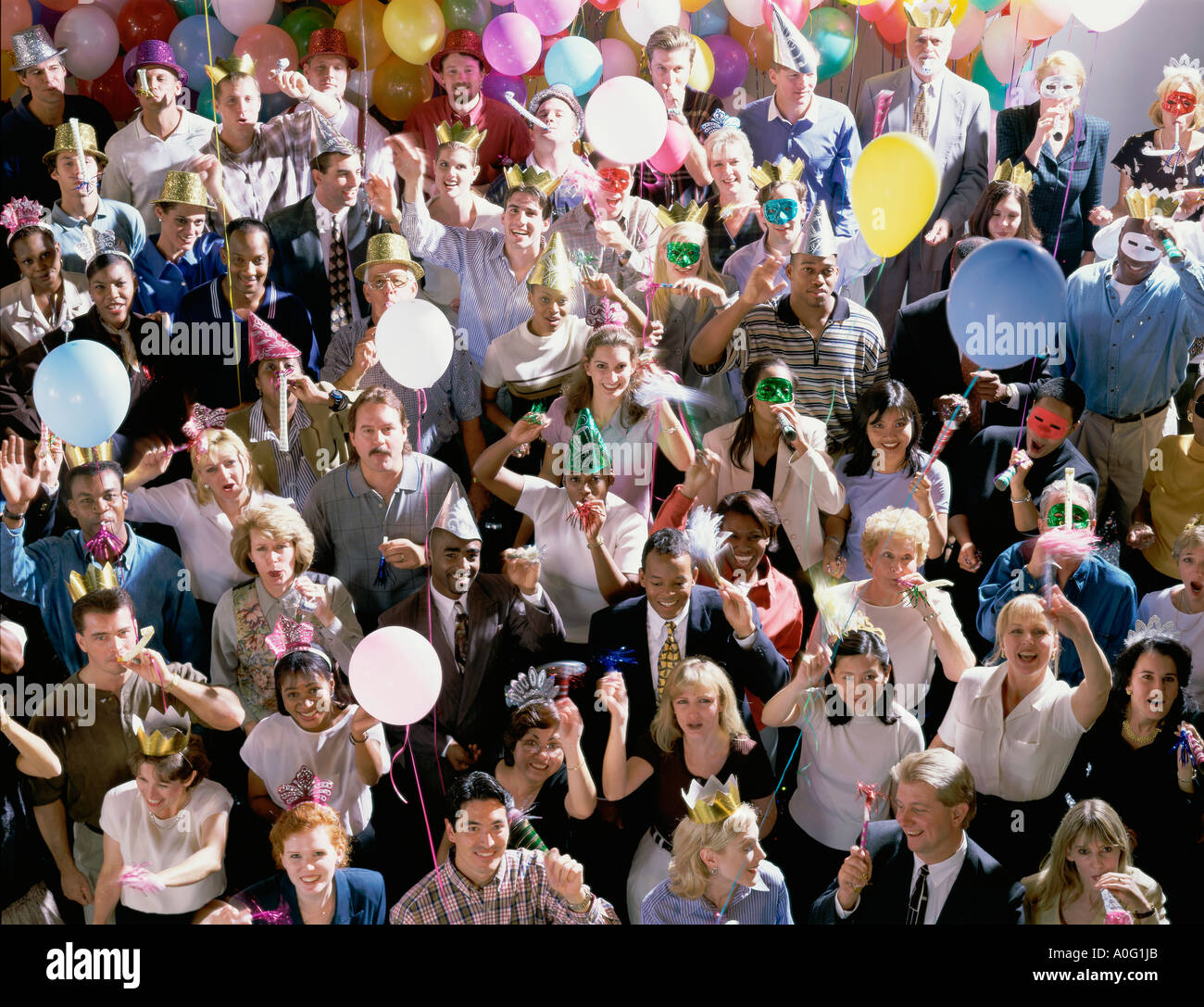 Large group people party hi-res stock photography and images - Alamy