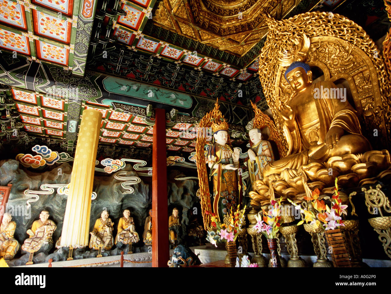 Beijing, China - Fragrant Hills Park Bright Temple Zhao Miao Tibetan ...