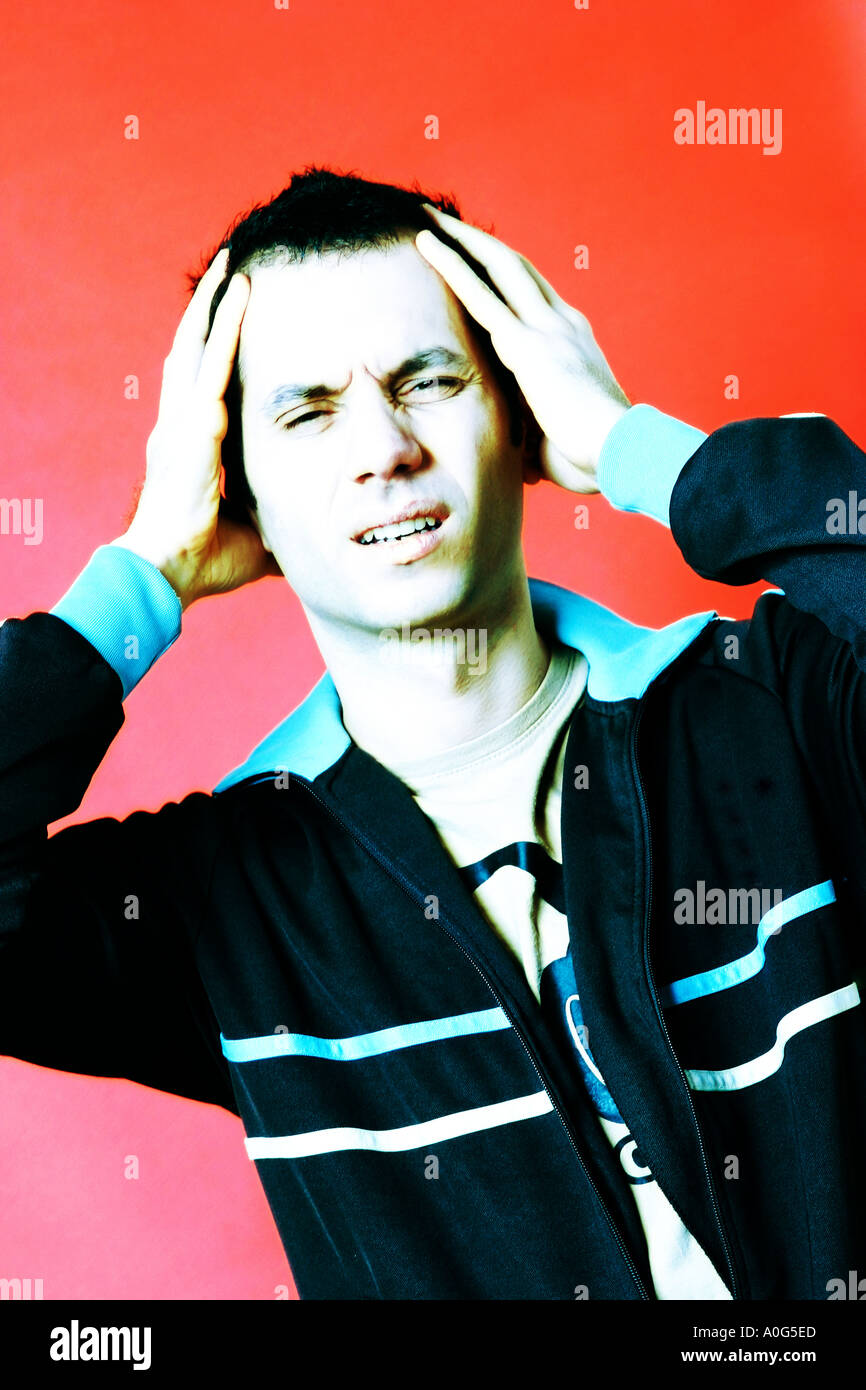 De stressed looking person hi-res stock photography and images - Alamy