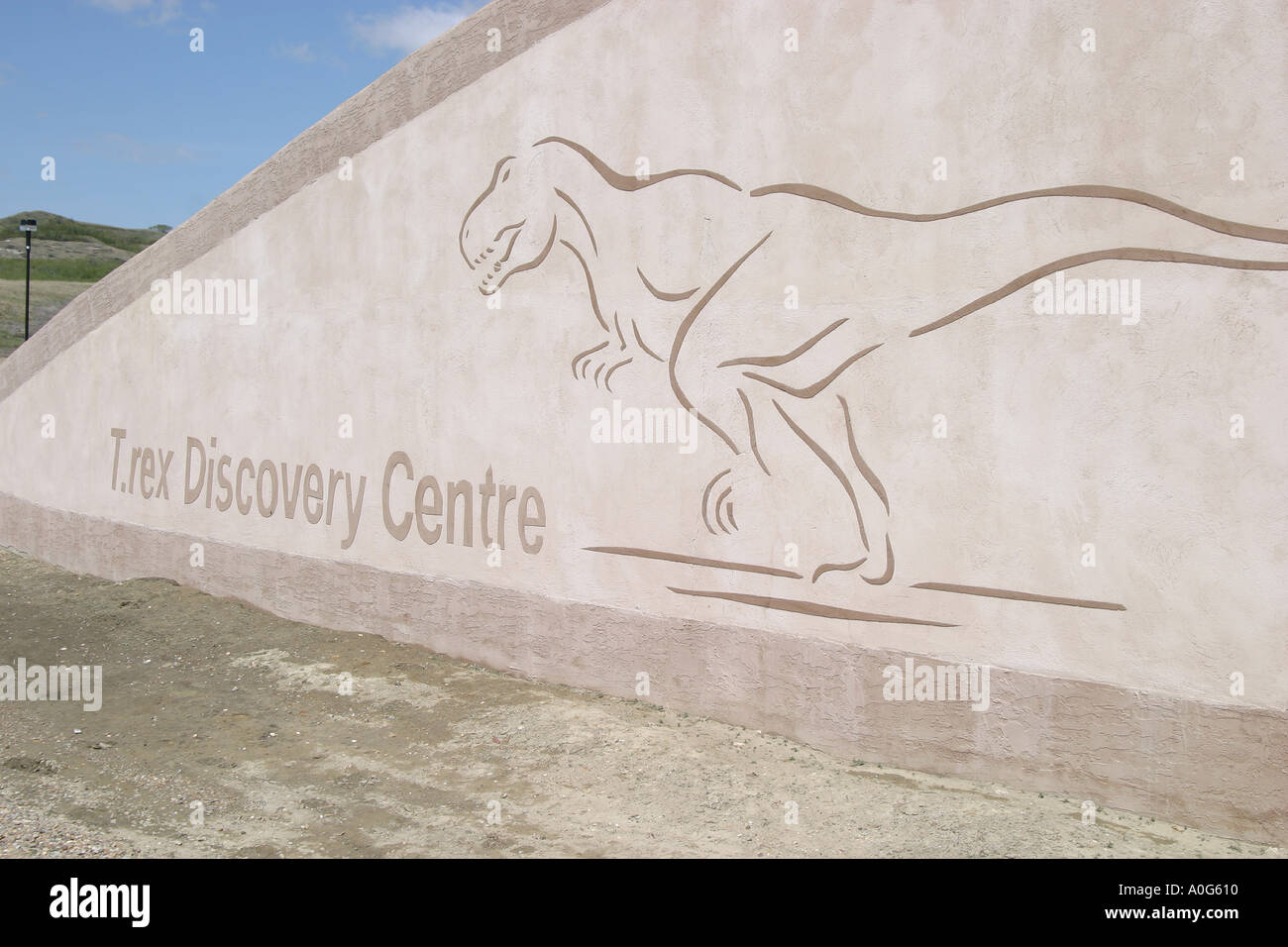 T Rex Center Eastend Saskatchewan Stock Photo - Alamy