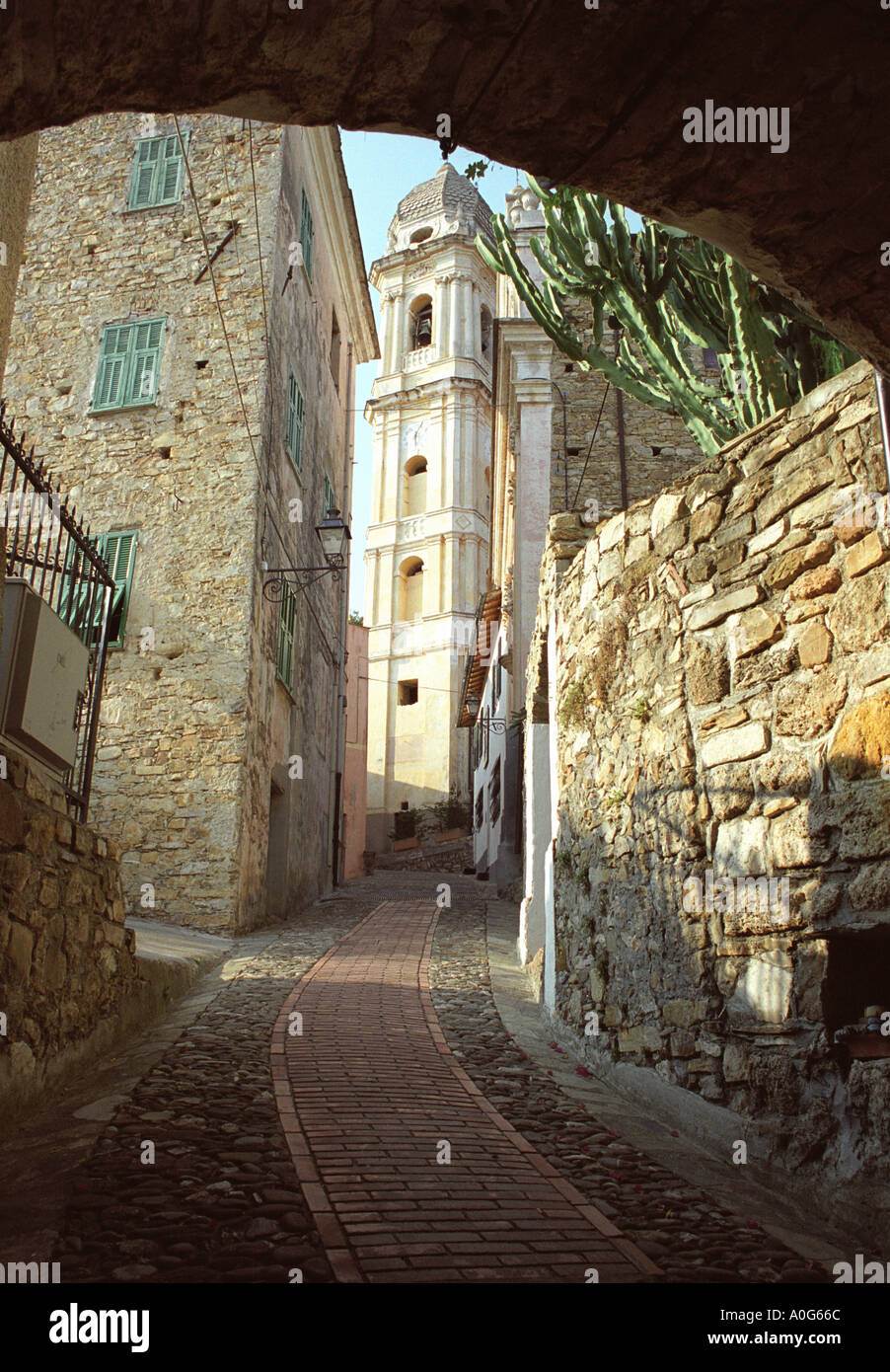 Italy Liguria Pompeiana Stock Photo - Alamy