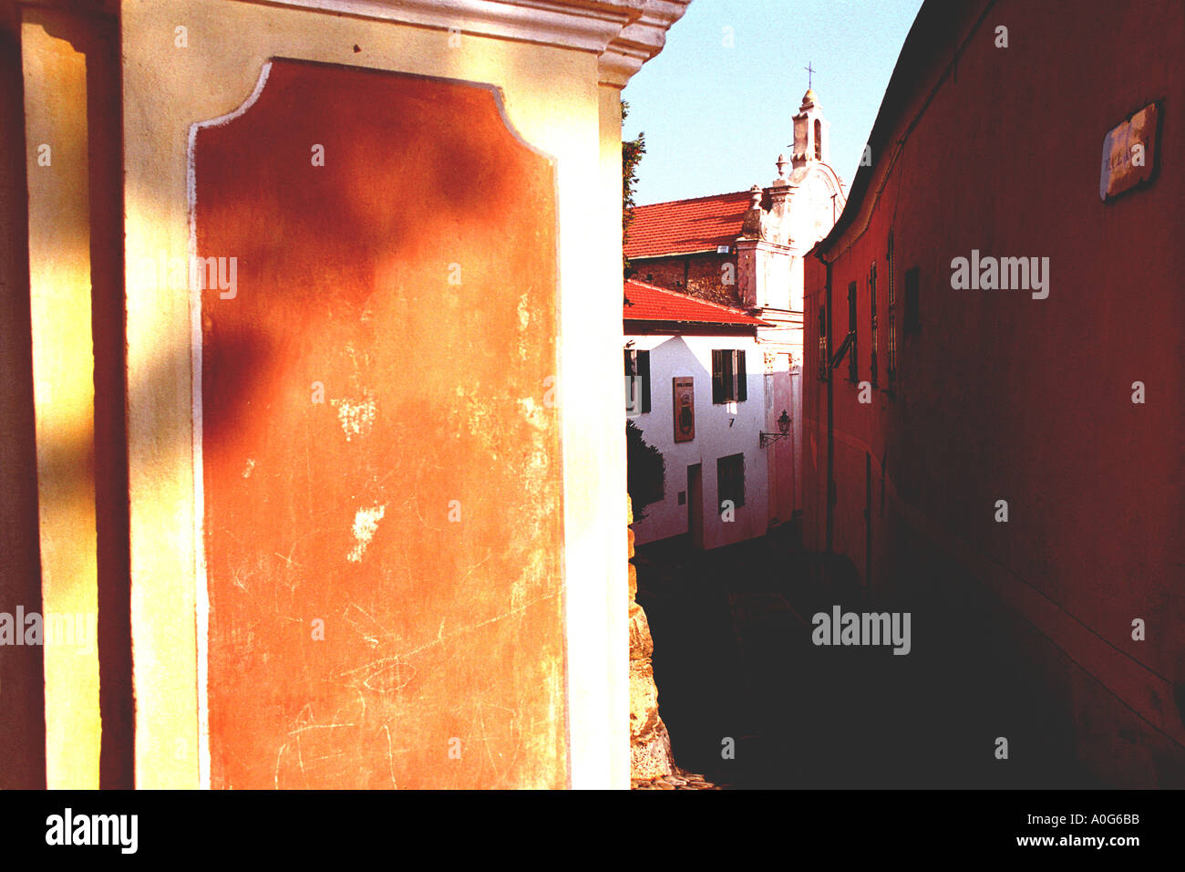 Italy Liguria Pompeiana Stock Photo - Alamy