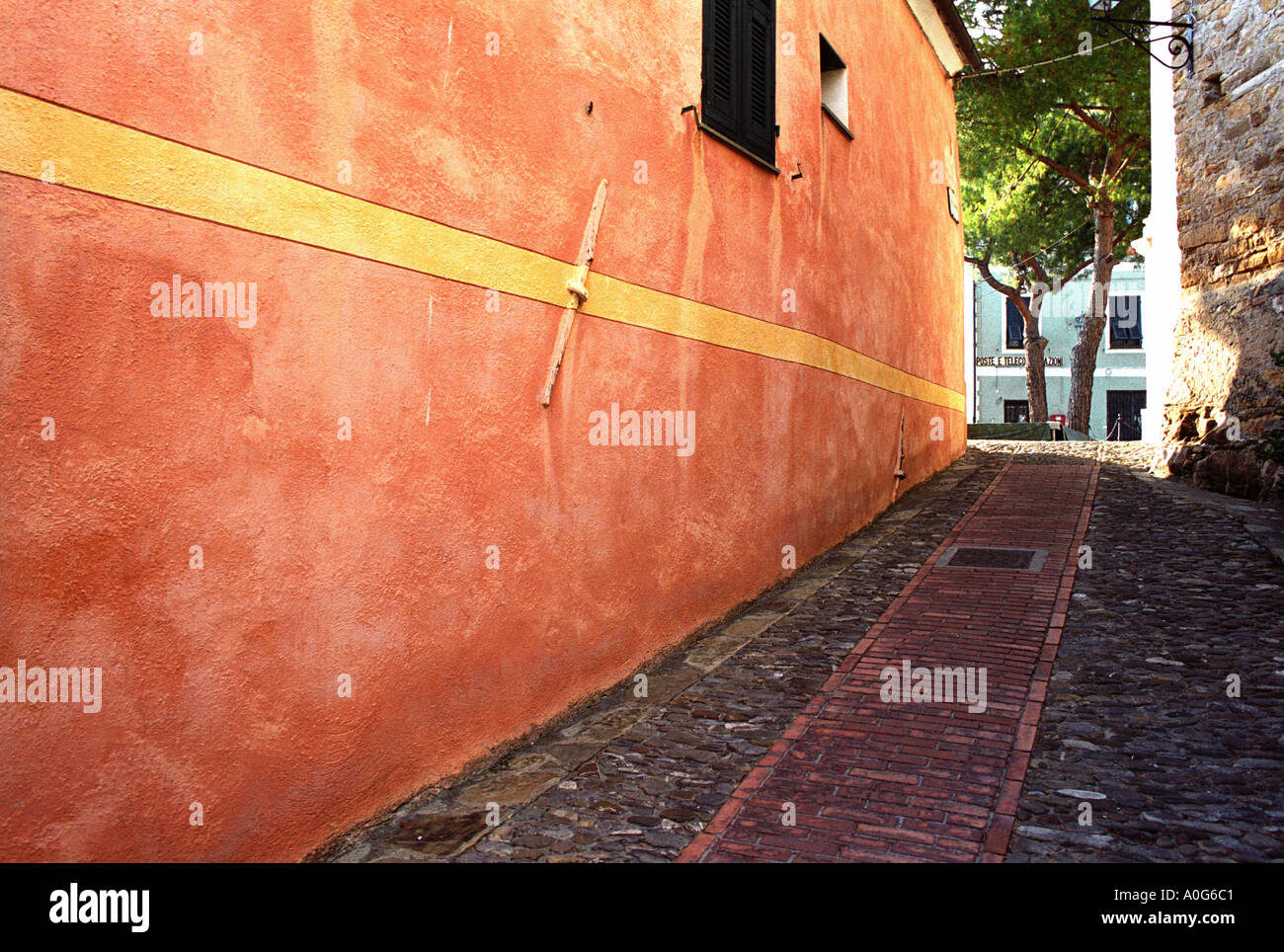 Italy Liguria Pompeiana Stock Photo - Alamy