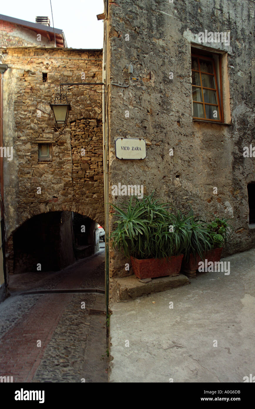 Italy Liguria Pompeiana Stock Photo - Alamy