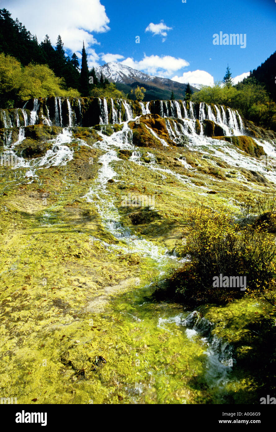 Huanglong falls hi-res stock photography and images - Alamy