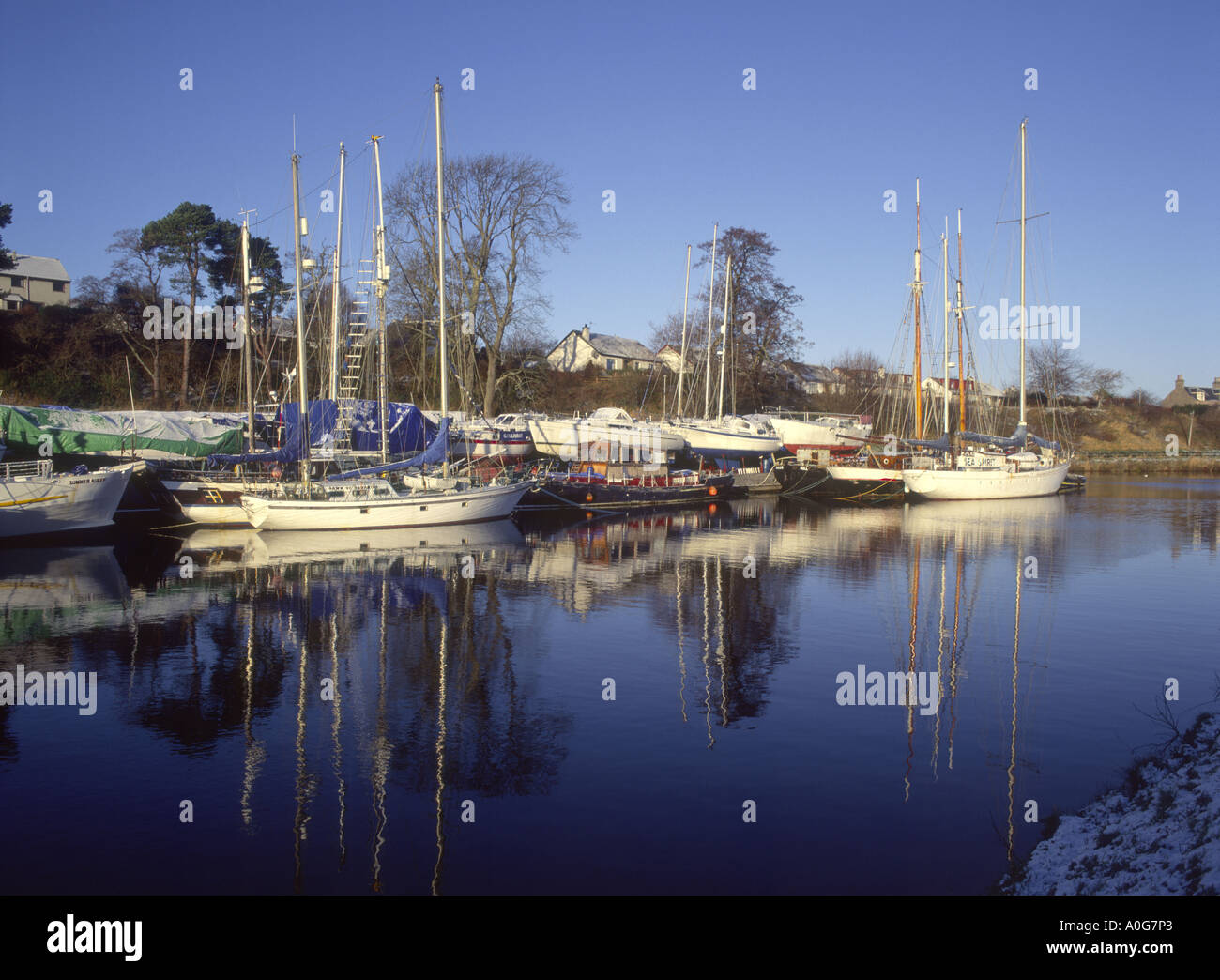 Scotland Yacht Inverness Canal High Resolution Stock Photography and ...