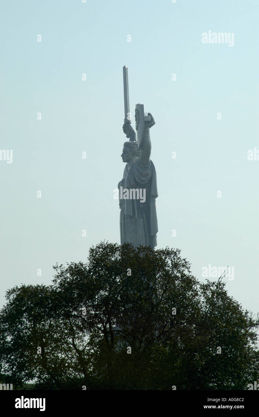 Kiev, Statue Mother Stock Photo - Alamy