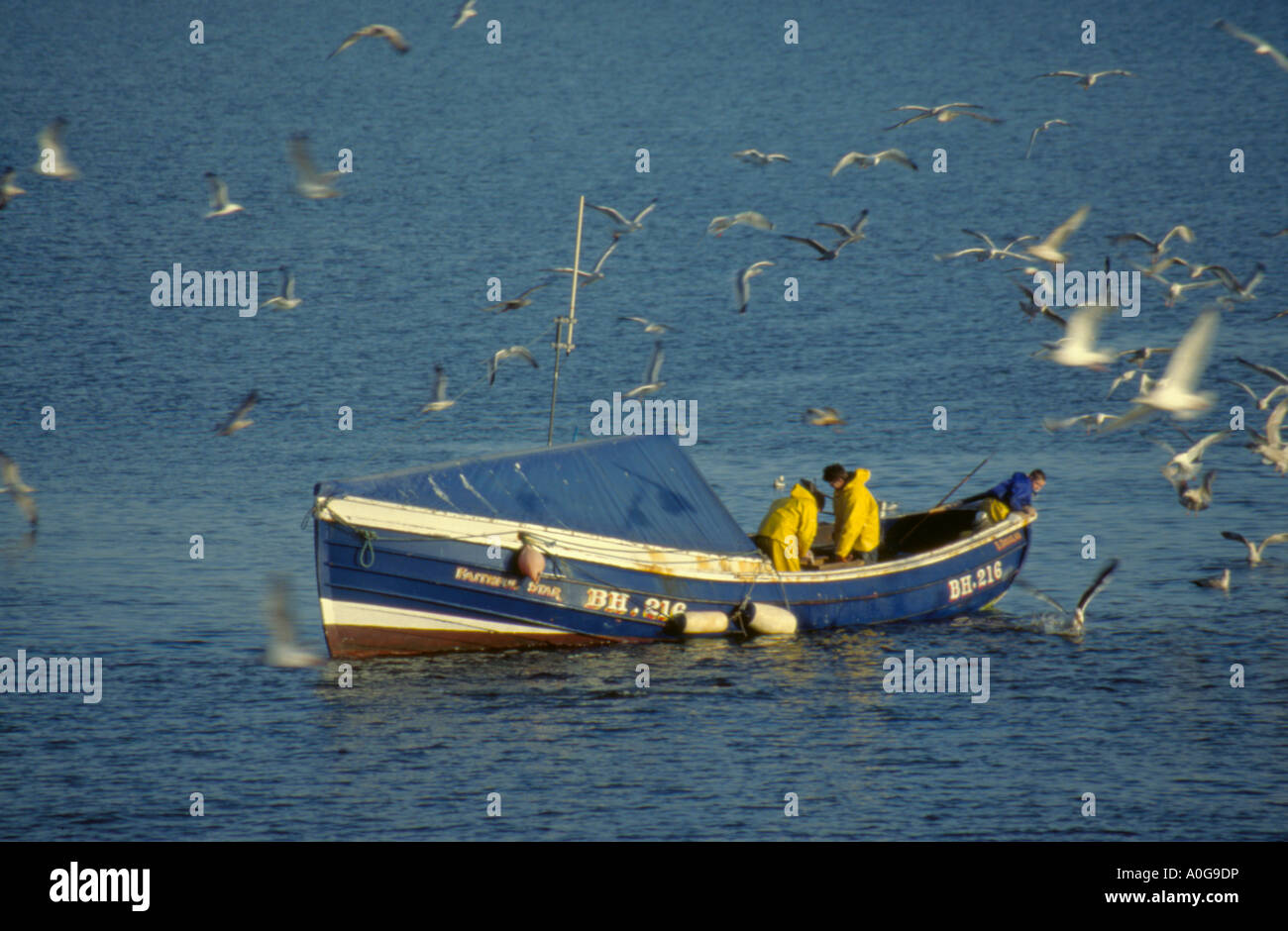 Amble fishermen hi-res stock photography and images - Alamy