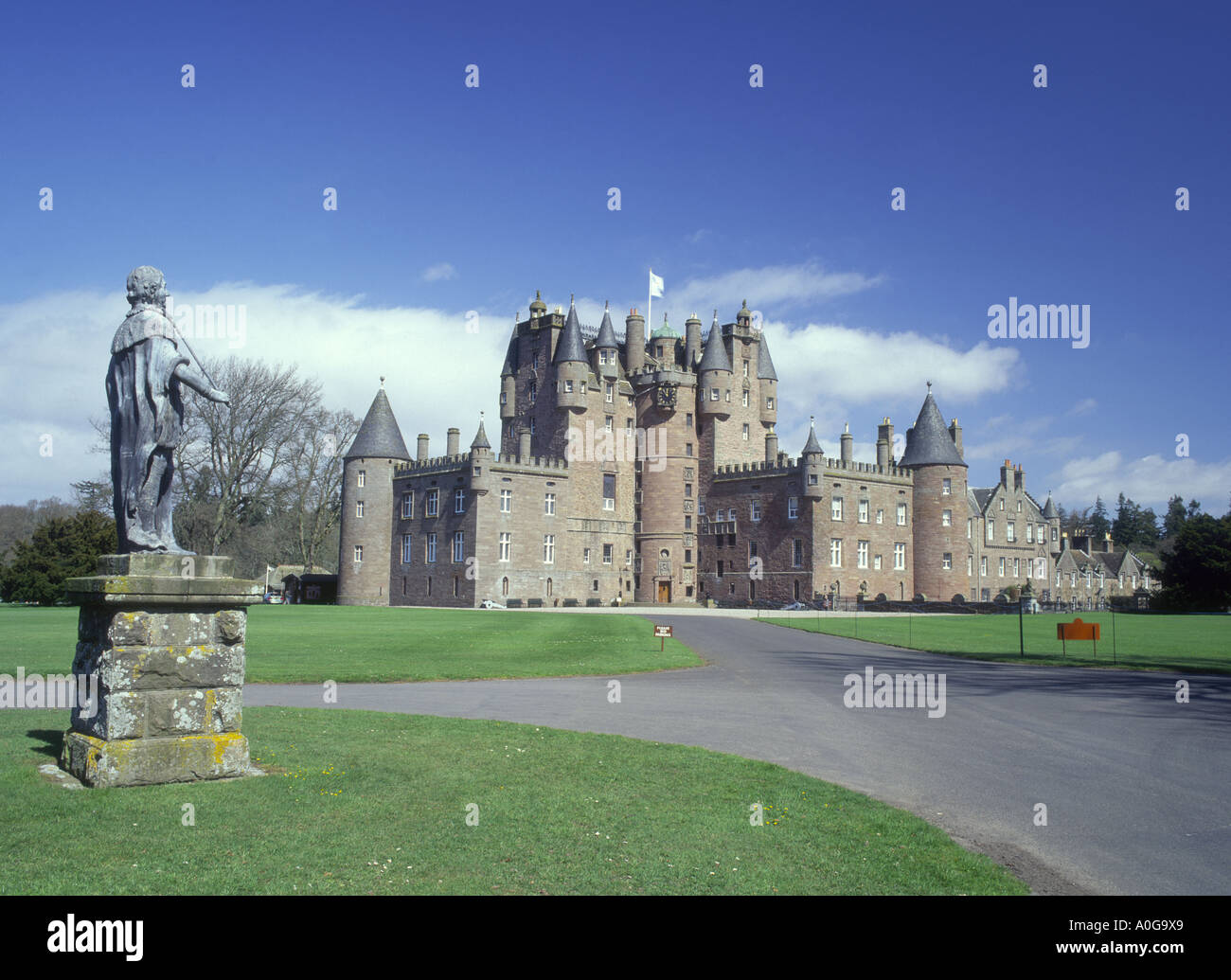 Glamis Castle Angus Stock Photo - Alamy