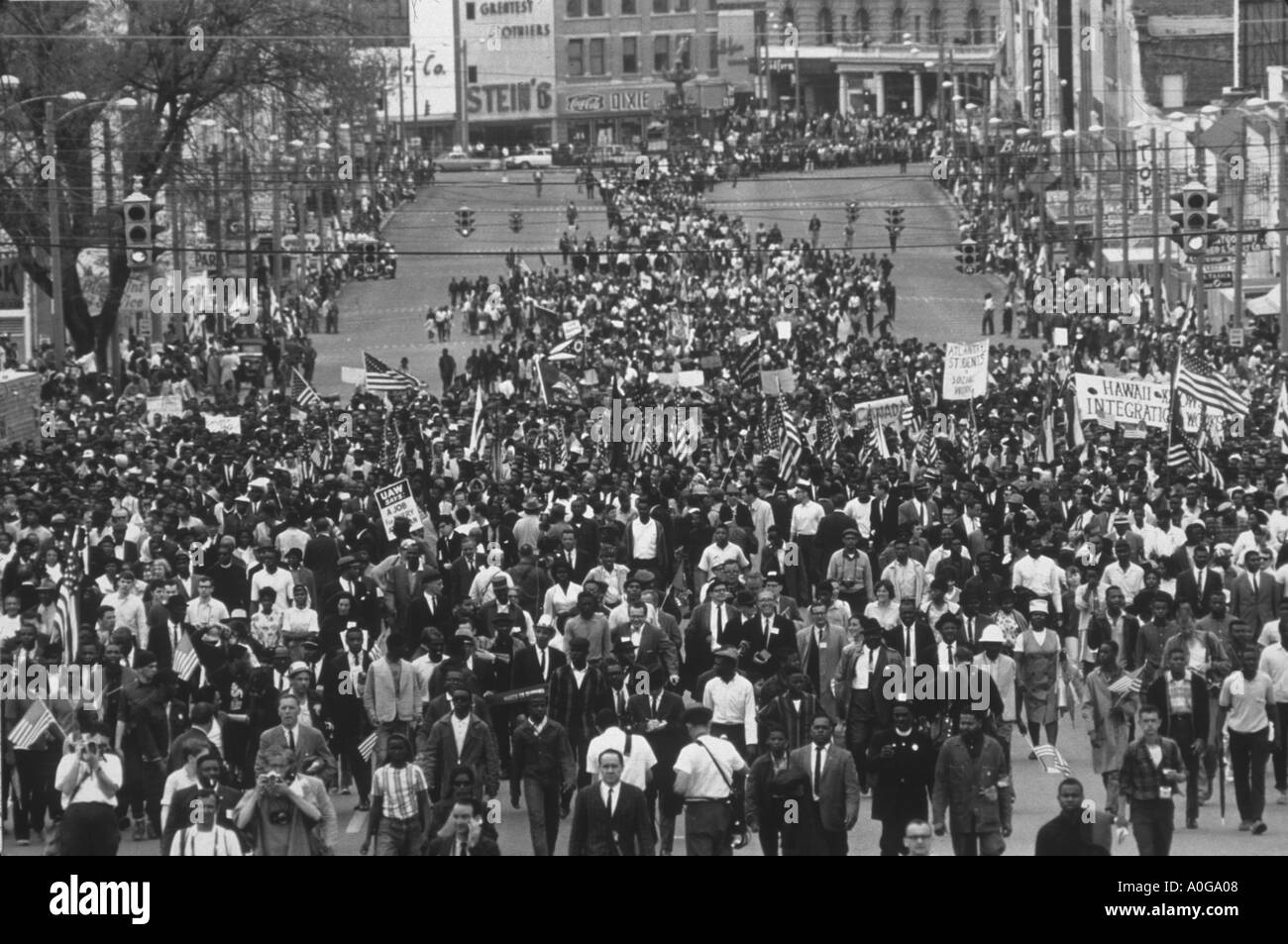 The selma march 1965 montgomery alabama hi-res stock photography and ...