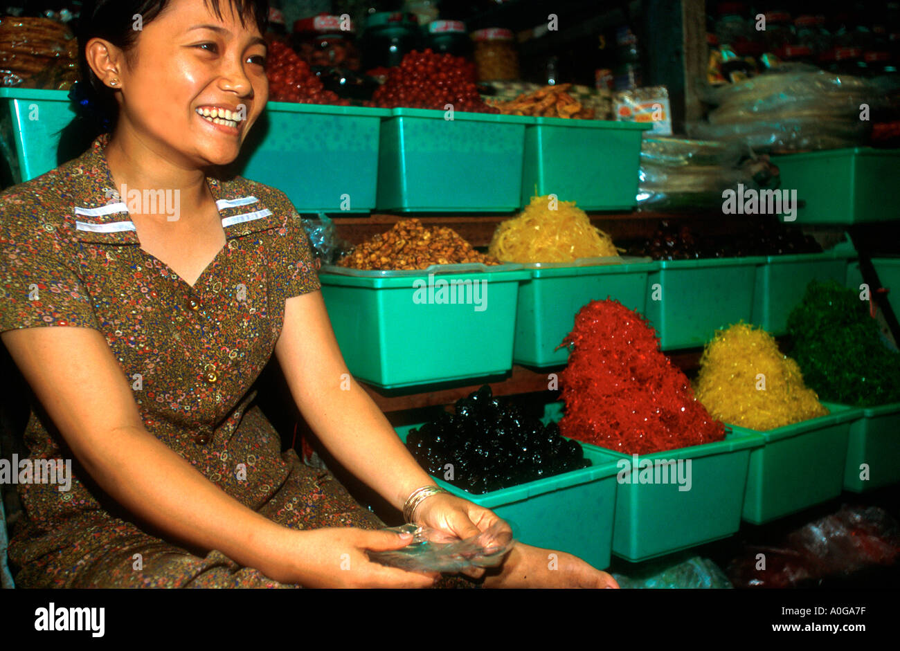 Market stall selling candied fruit hi-res stock photography and images ...