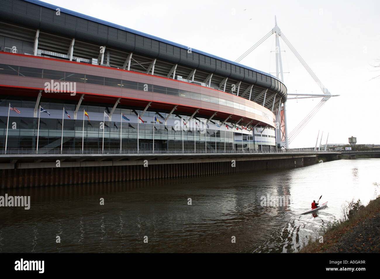 The Wales Millennium Stadium in Cardiff Home of Welsh Rugby Alongside ...