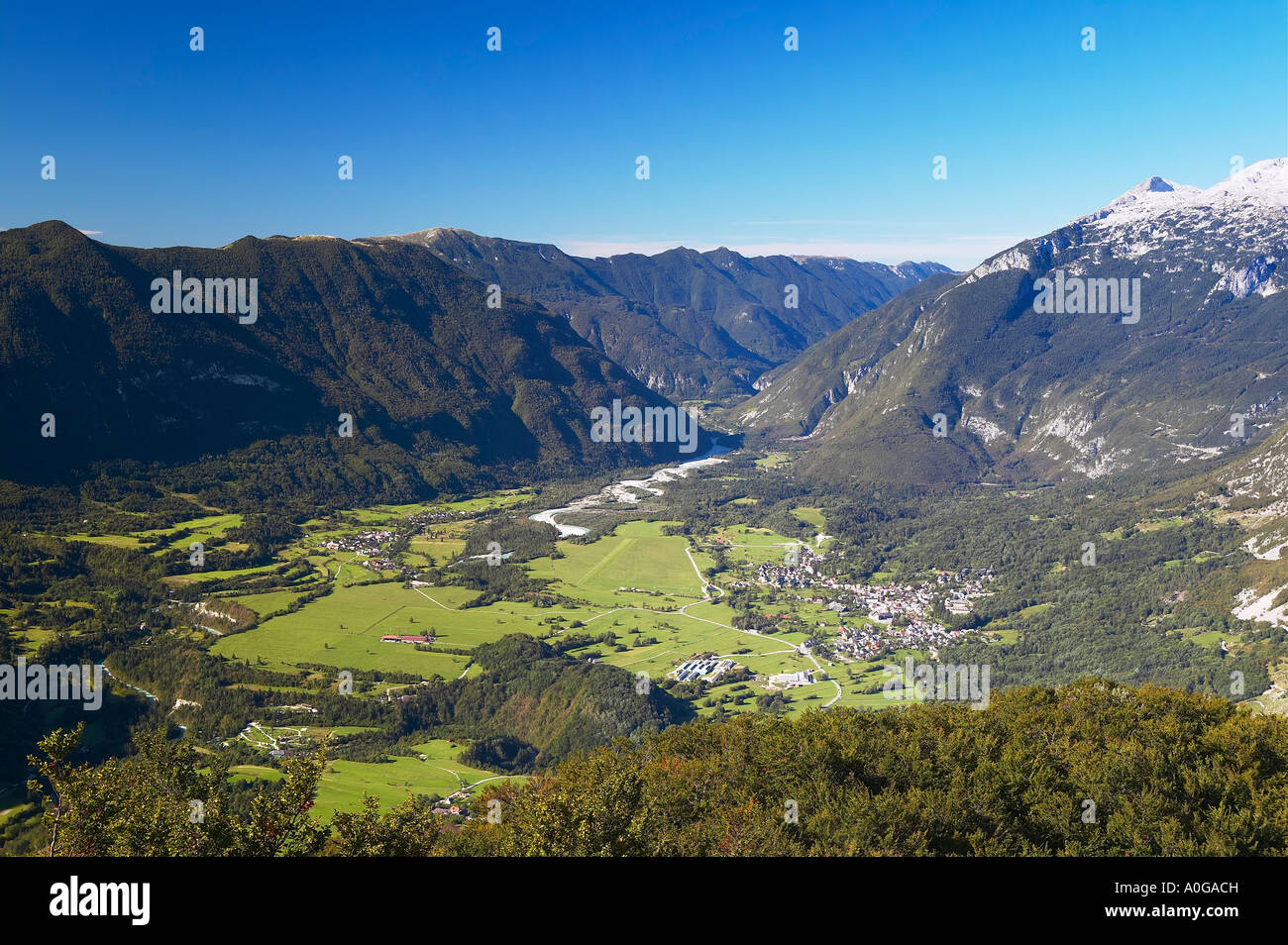 Bovec mountain svinjak countryside hi-res stock photography and images ...