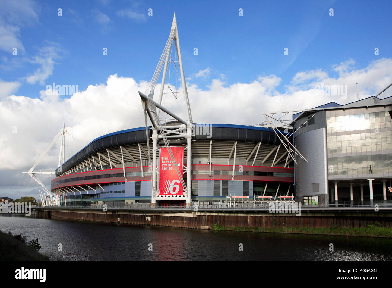 The Wales Millennium Stadium in Cardiff Home of Welsh Rugby Alongside ...