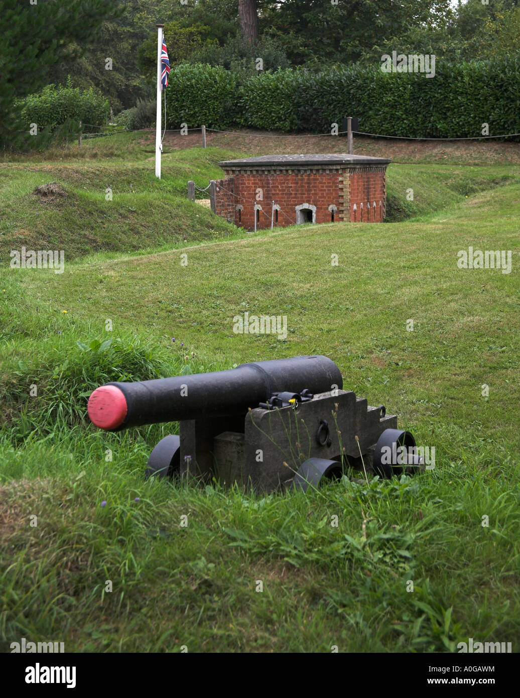 Stock photograph of the Albert Barracks royal children's play fort ...