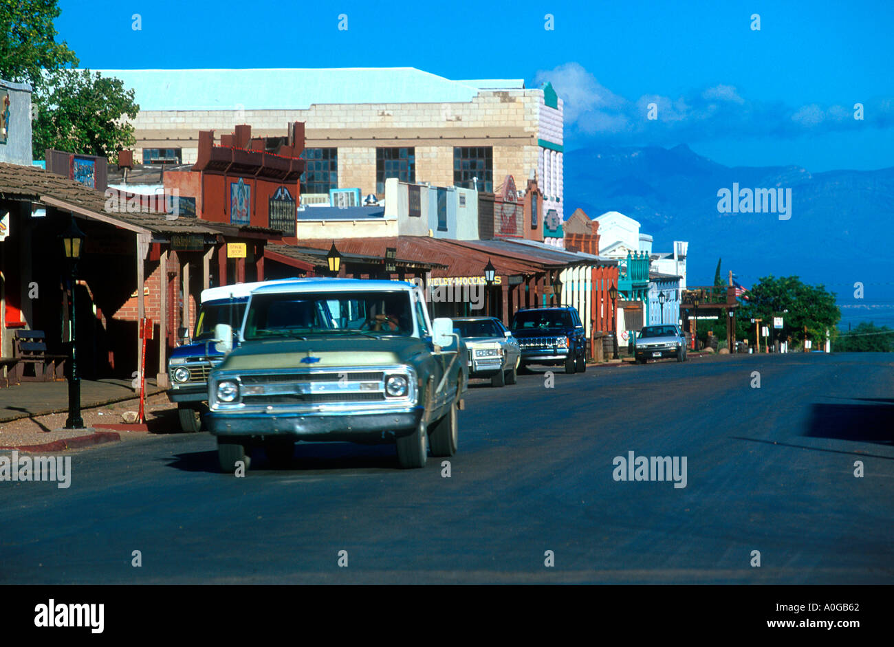 Allen Street, main street in Tombstone Arizona USA Stock Photo - Alamy