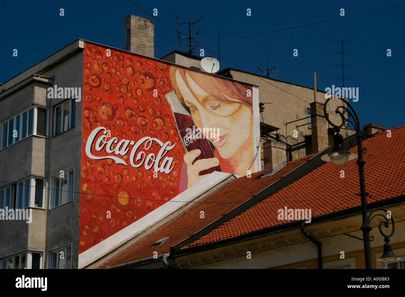 Coca cola advertisement poster hi-res stock photography and images - Alamy