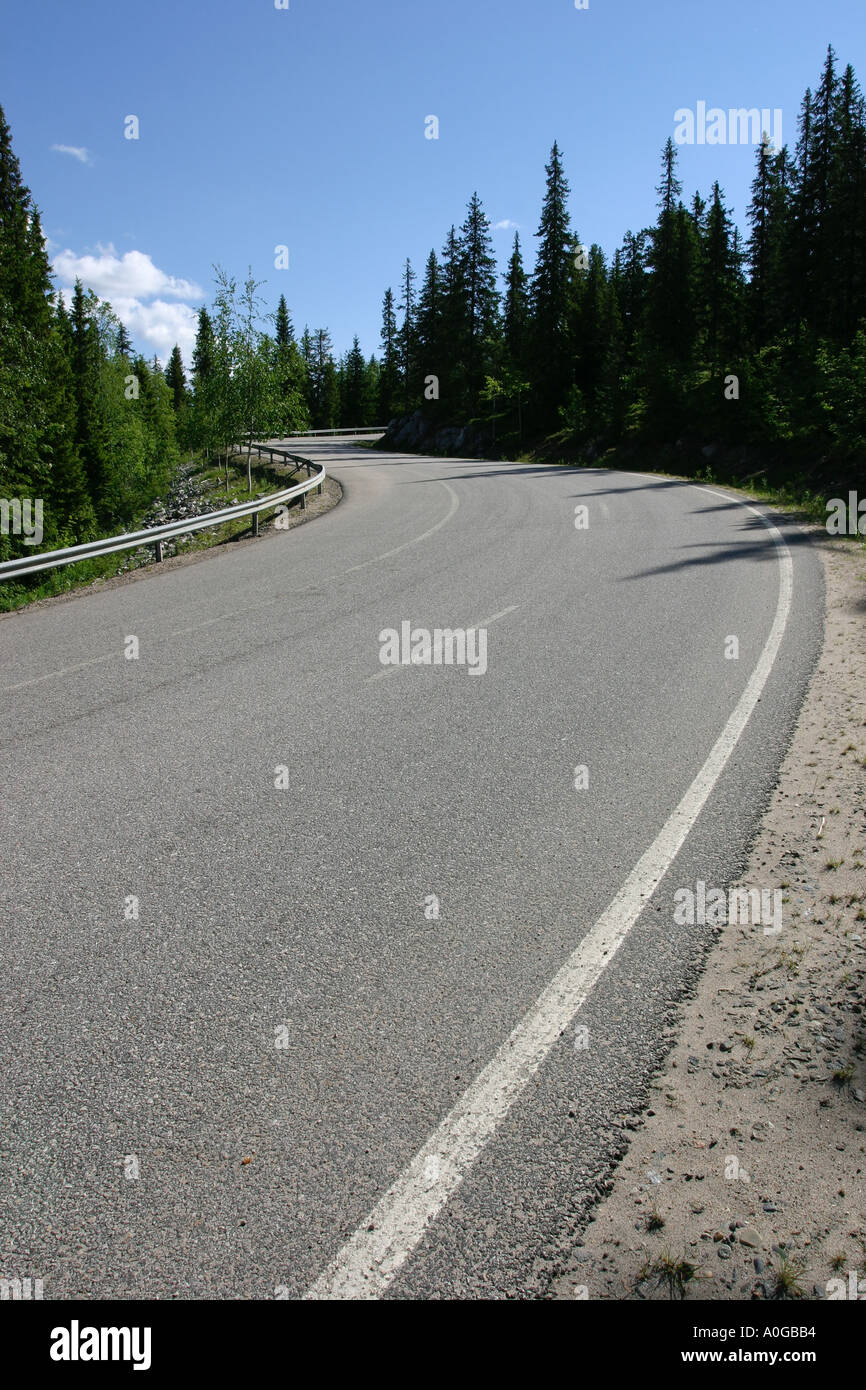 road with curves Stock Photo - Alamy