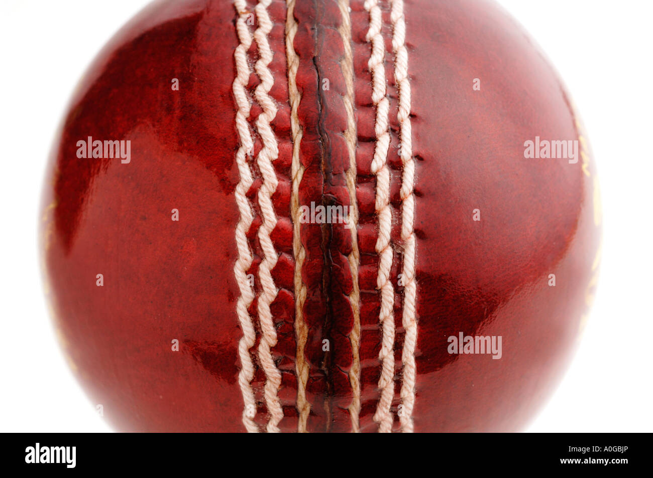 Close up seam cricket ball hi-res stock photography and images - Alamy