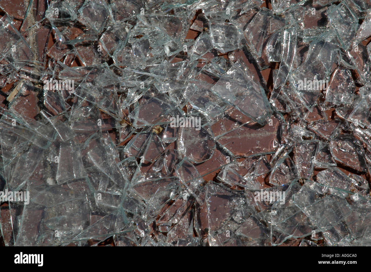 piece of broken glass Stock Photo - Alamy