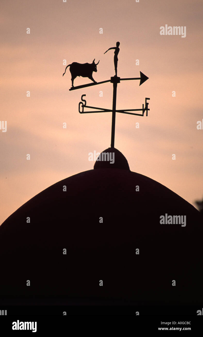 Bull matador weather vane bullfighting hi-res stock photography and ...