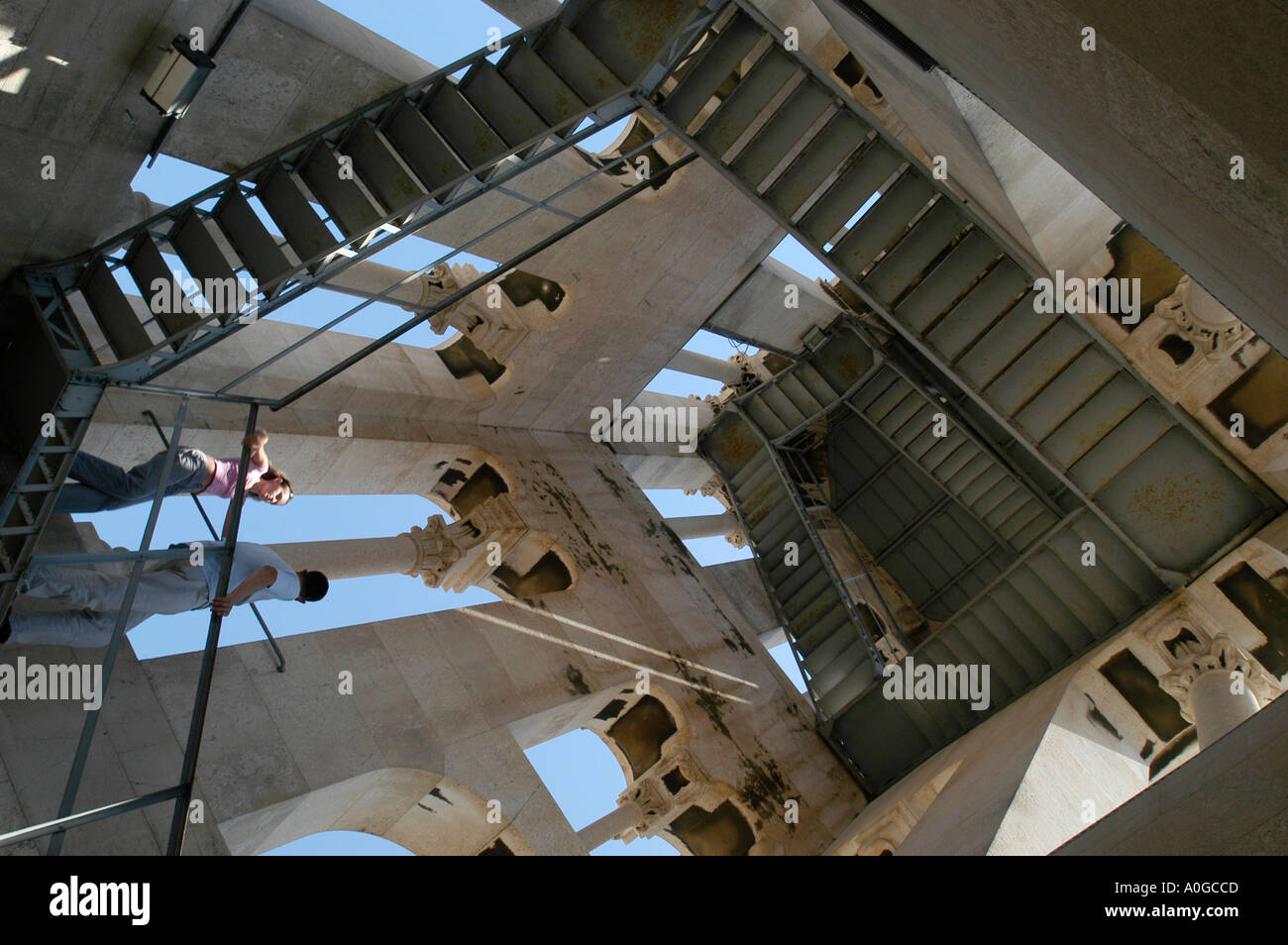 UNESCO World Heritage Split Palace of Diocletian Stock Photo - Alamy