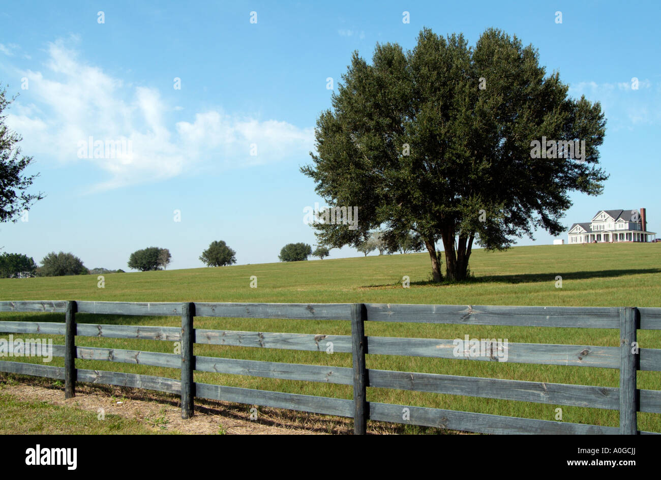 Wood house usa field hi-res stock photography and images - Alamy