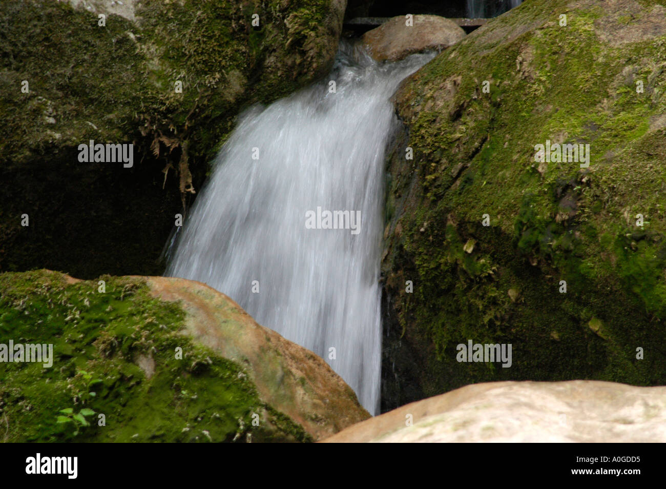waterfall Myra Falls Stock Photo - Alamy