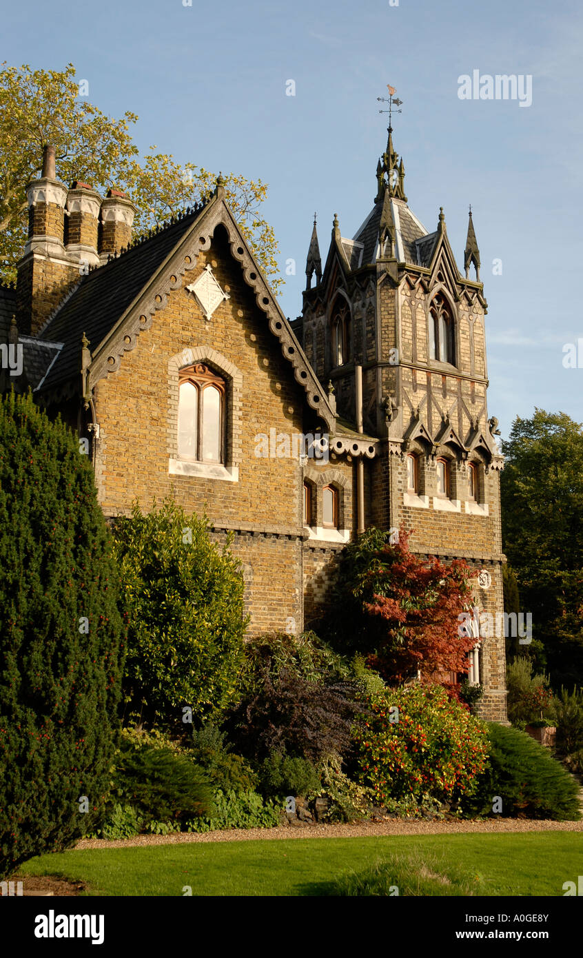 Victorian Gothic houses in Highgate London Stock Photo - Alamy