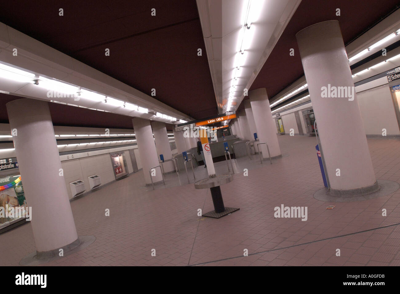 subway U6 in Vienna Stock Photo - Alamy