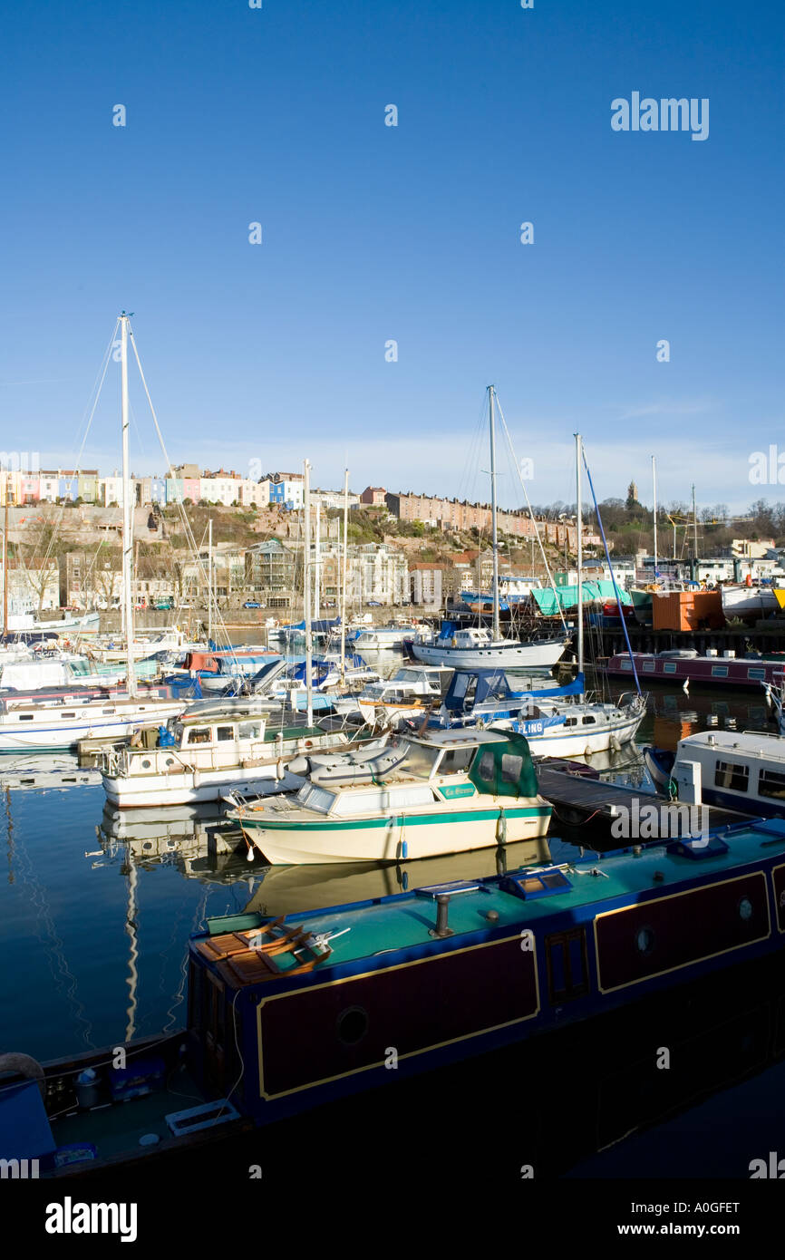 Bristol City Docks Bristol UK The Cumberland Basin area of Bristol with ...