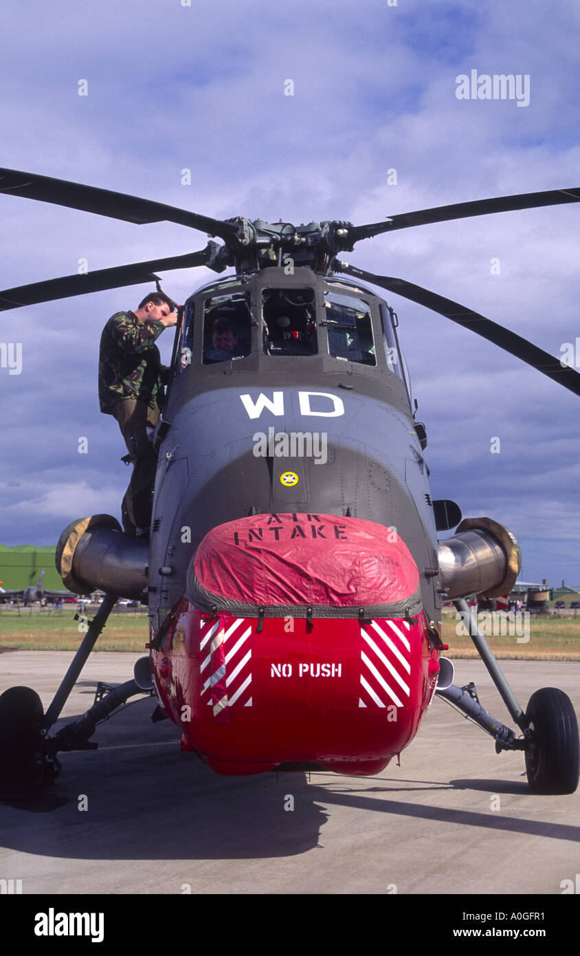 Westland Wessex WS58 HC2 Royal Air Force Helicopter. GAV 2132-183 Stock ...