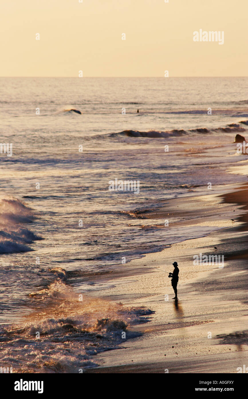Man fishing on cliff hi-res stock photography and images - Alamy